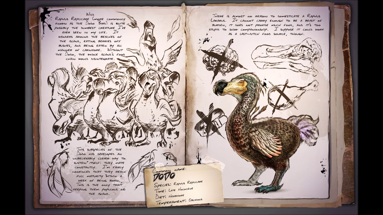 Ark Survival Evolved (Dodo Sound Effects) - YouTube