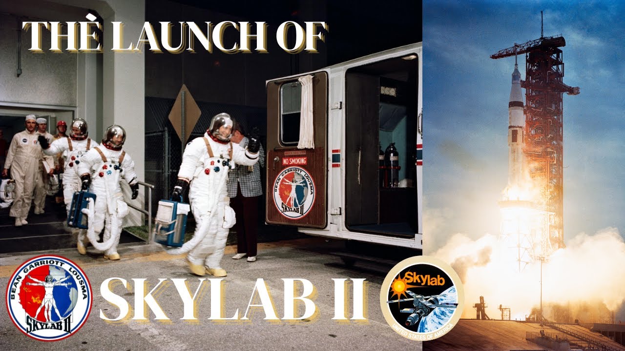 Manned Space History | The Launch of the Second Skylab Crew | July 28 ...