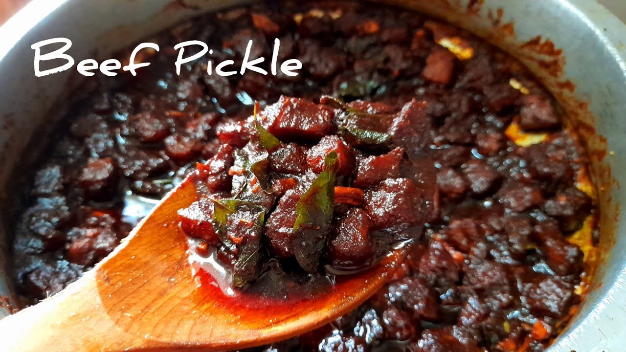 Beef Pickle/ബീഫ് അച്ചാർ /making of beef pickle/Kerala Beef Pickle/Ep#65 ...
