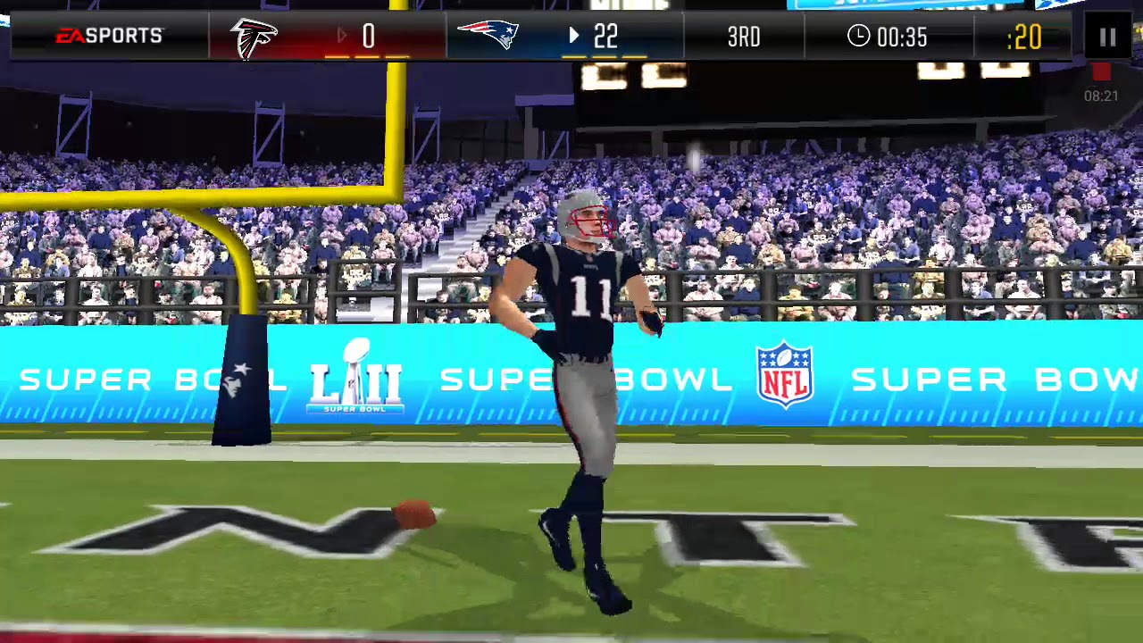 Madden Mobile 18 Super Bowl Gameplay 🏈🏈 - YouTube