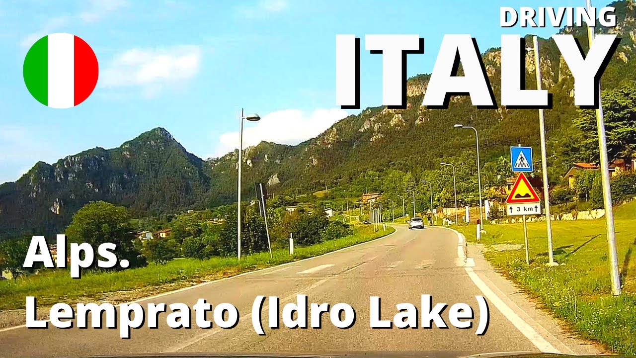 Alpine Scenic Road in Italy Lemprato - (Idro Lake) - YouTube