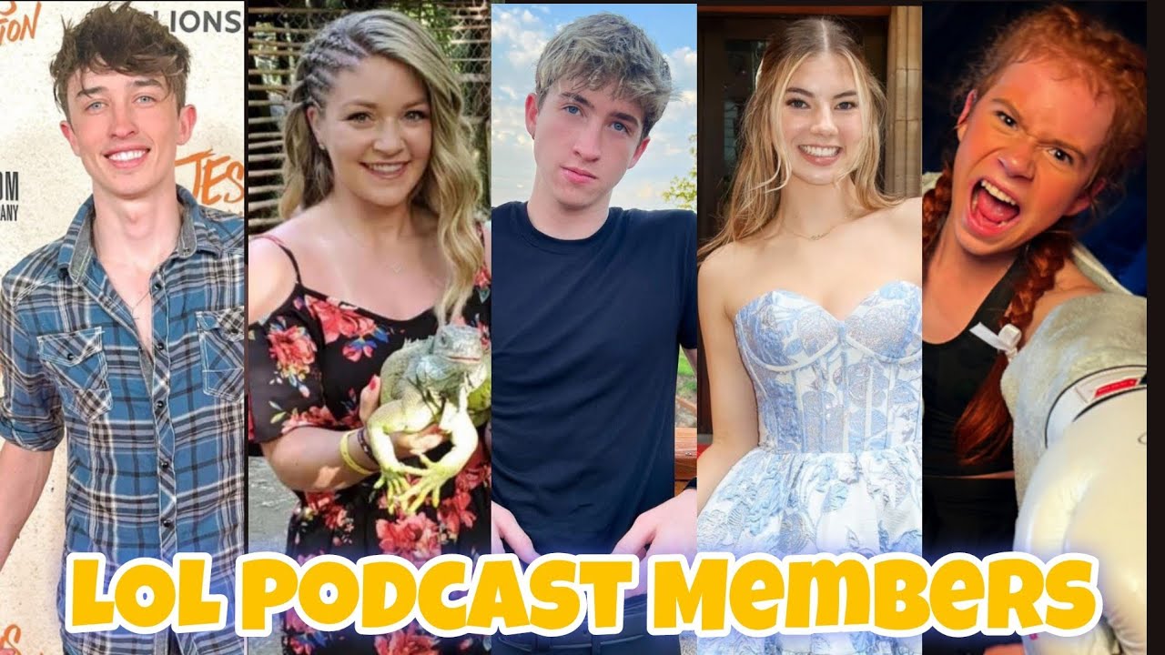 LOL Podcast Members (Real Name in Ages) 2024 - YouTube