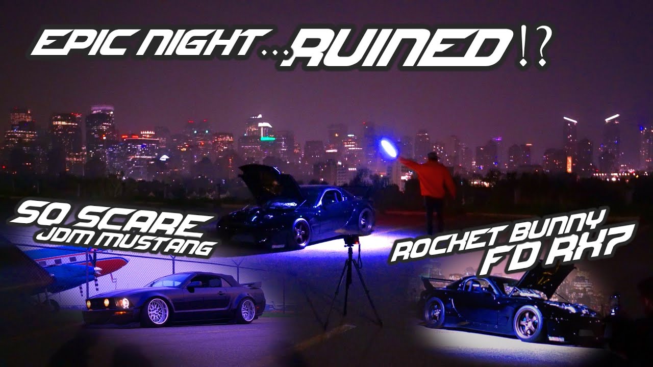 Epic Photoshoot Night Took a Bad Turn... - YouTube