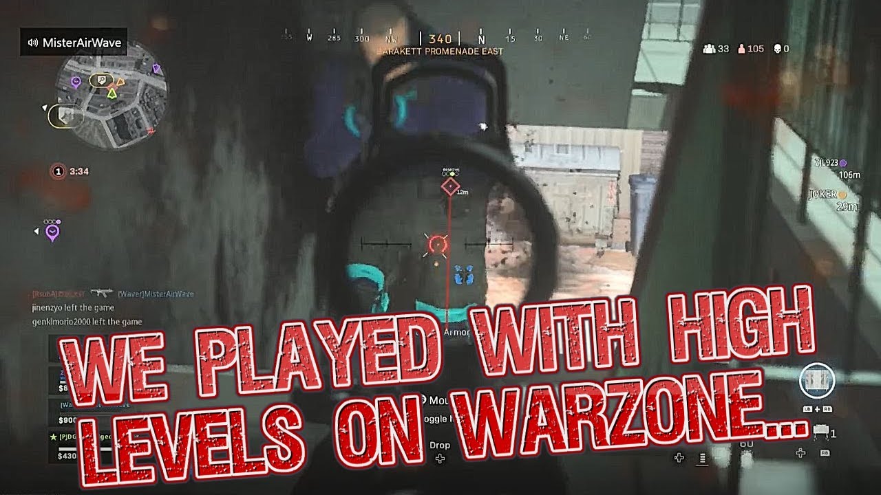 We played with high levels on Warzone and then this happened... - YouTube
