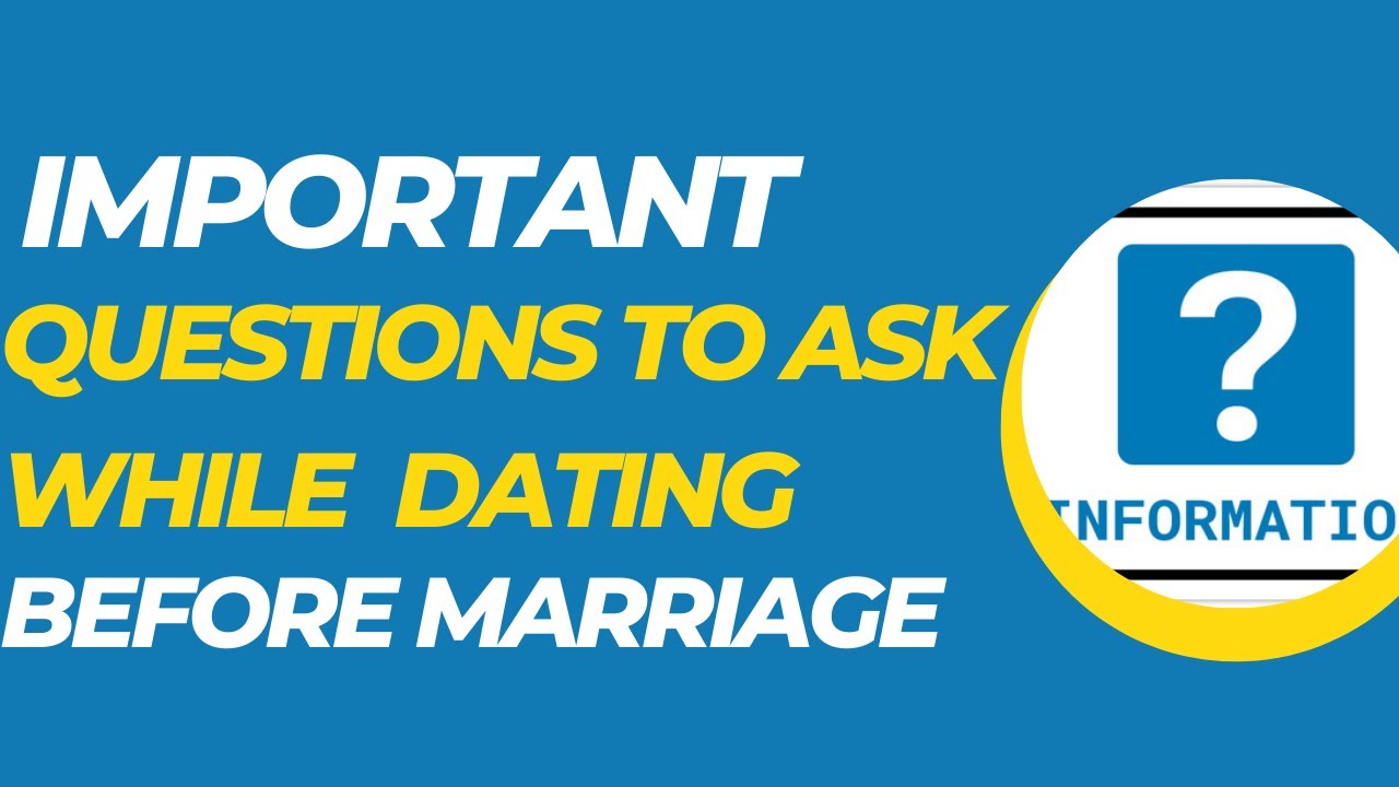 Important Questions To Ask Before Marriage || Relationship Advice ...