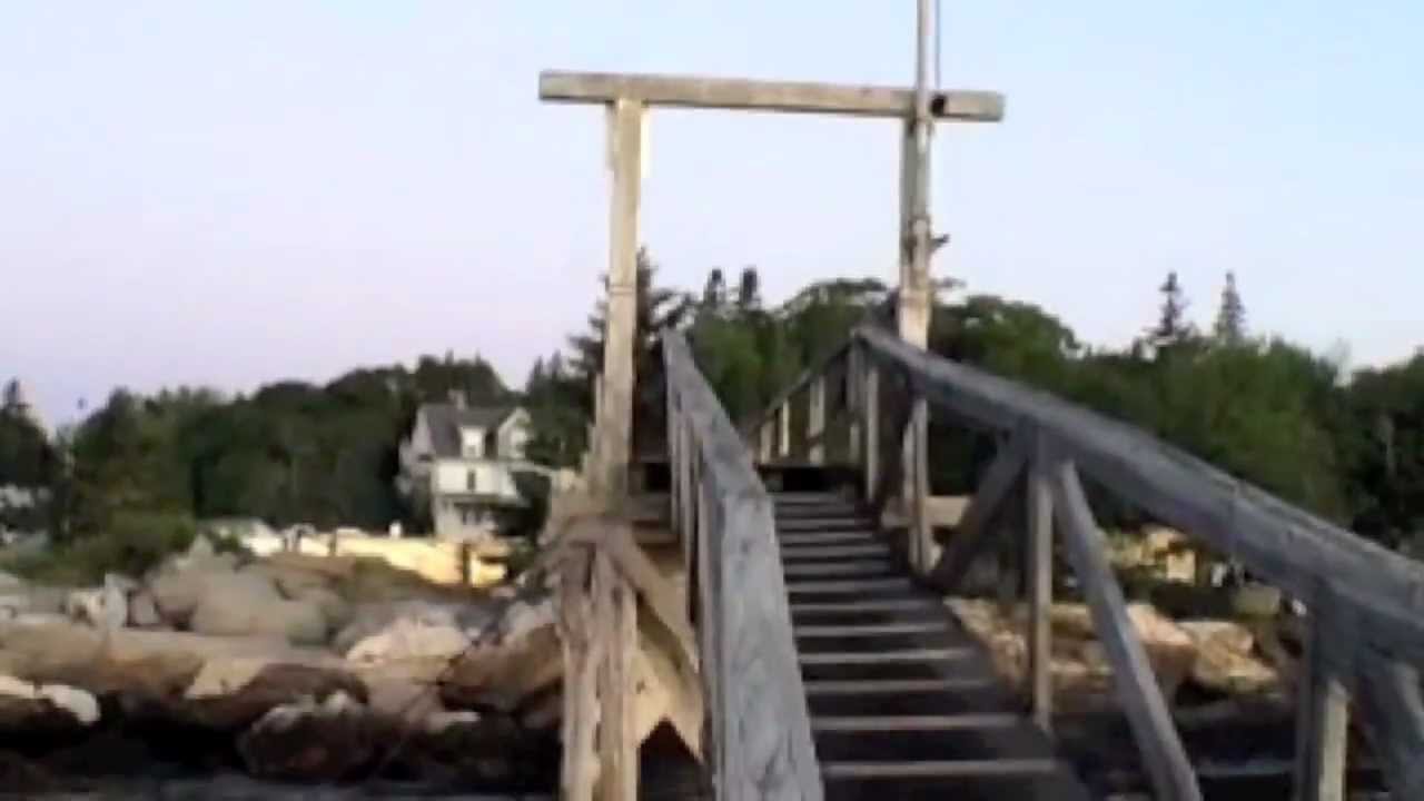 Gray Homestead Oceanfront Camping Southport Island Maine - YouTube