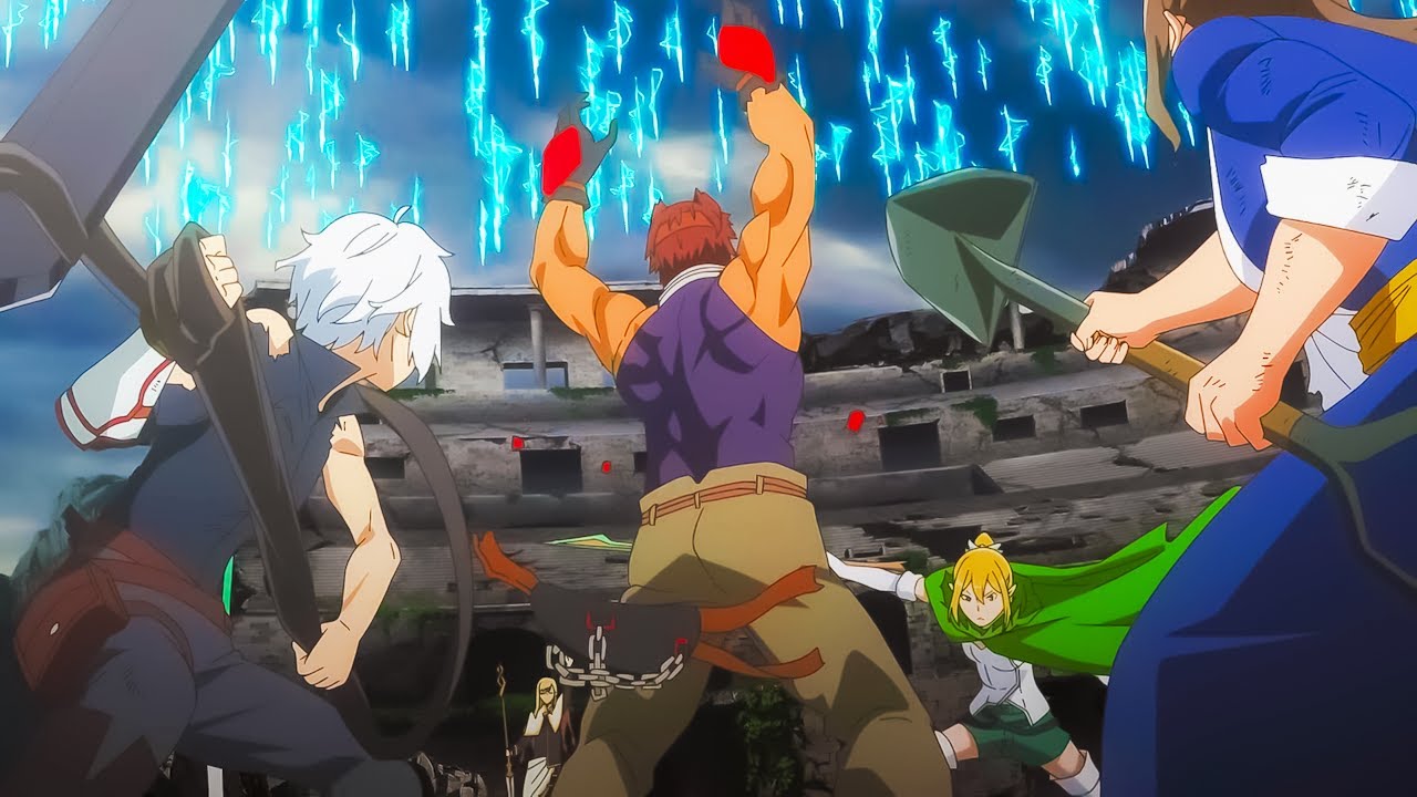 Bell, Ryuu, Mia & Hedin vs Ottar「AMV DanMachi Season 5」The Awakening ᴴᴰ ...