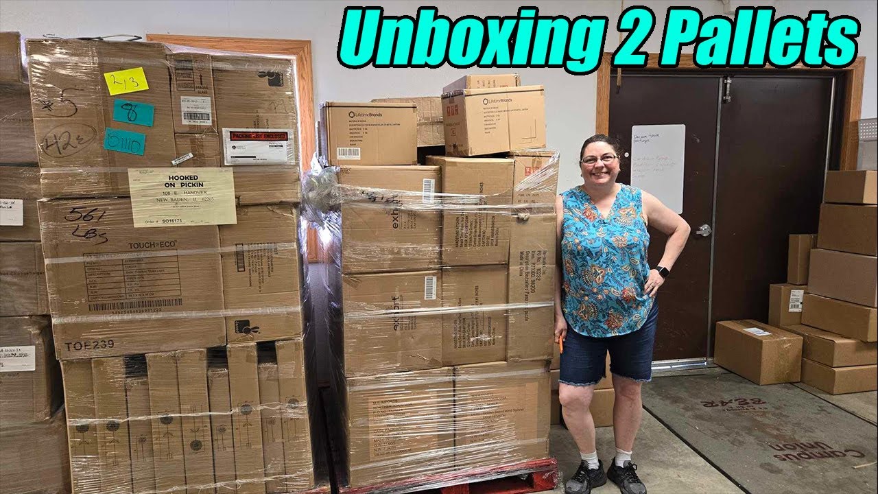 Unboxing 2 pallets in One video!. Check out the amazing items we have ...