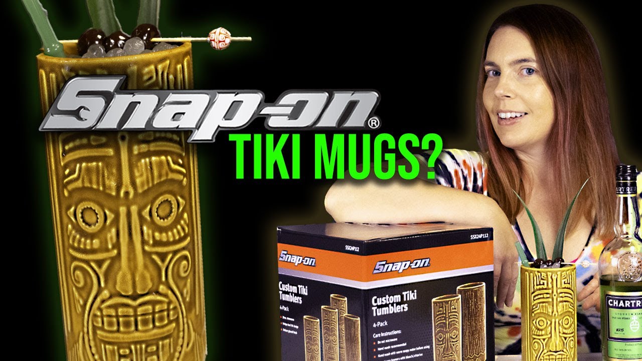 Green Chartreuse + Snap-on Tiki Mug: The Ultimate Combo - YouTube
