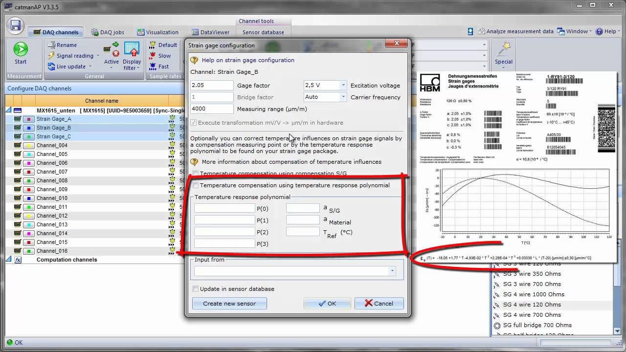 HBM Webinar - How to work with strain gages in catmanAP - YouTube