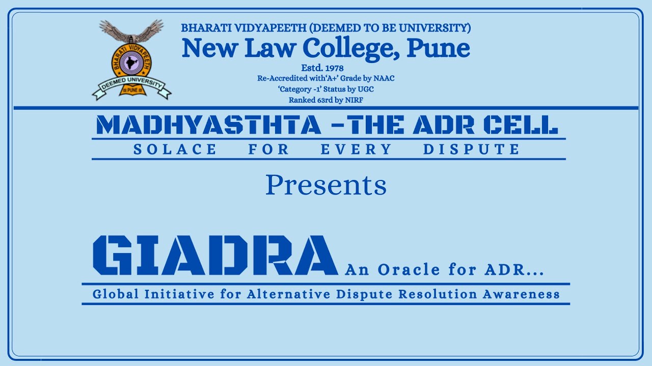 Dialogue on Mediation - Knowing Its Essentials | Ms. Harshitha Ram ...