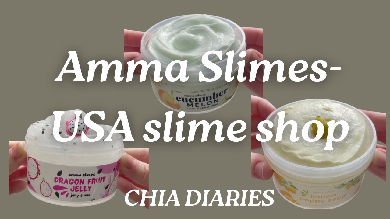 Amma Slimes review- USA slime shop- order look through . ݁₊ ⊹ . ݁ ...