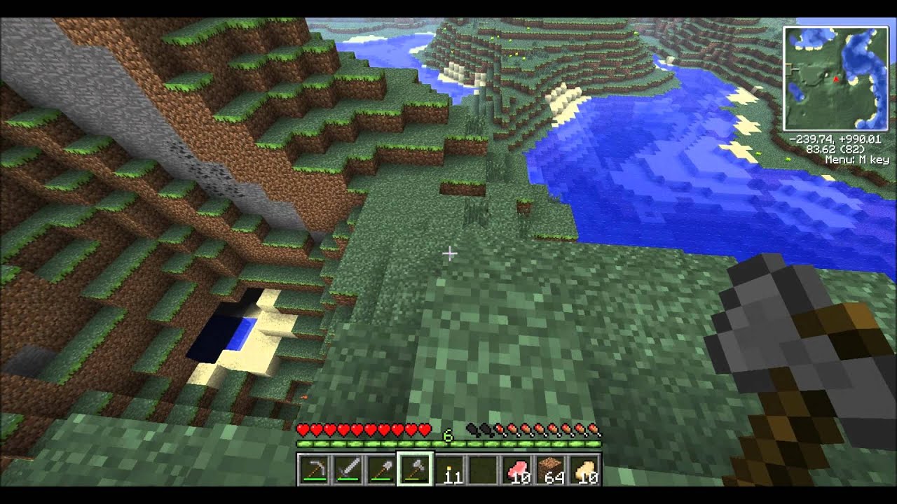 Minecraft Try Hard ep.4 w/ Bearchair ~ too many saplings! - YouTube