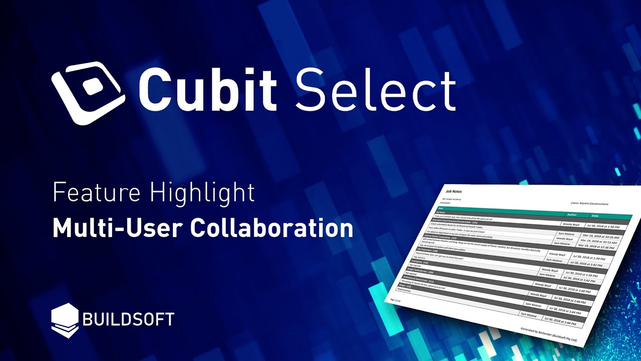 Cubit Select: Multi-User Collaboration - YouTube