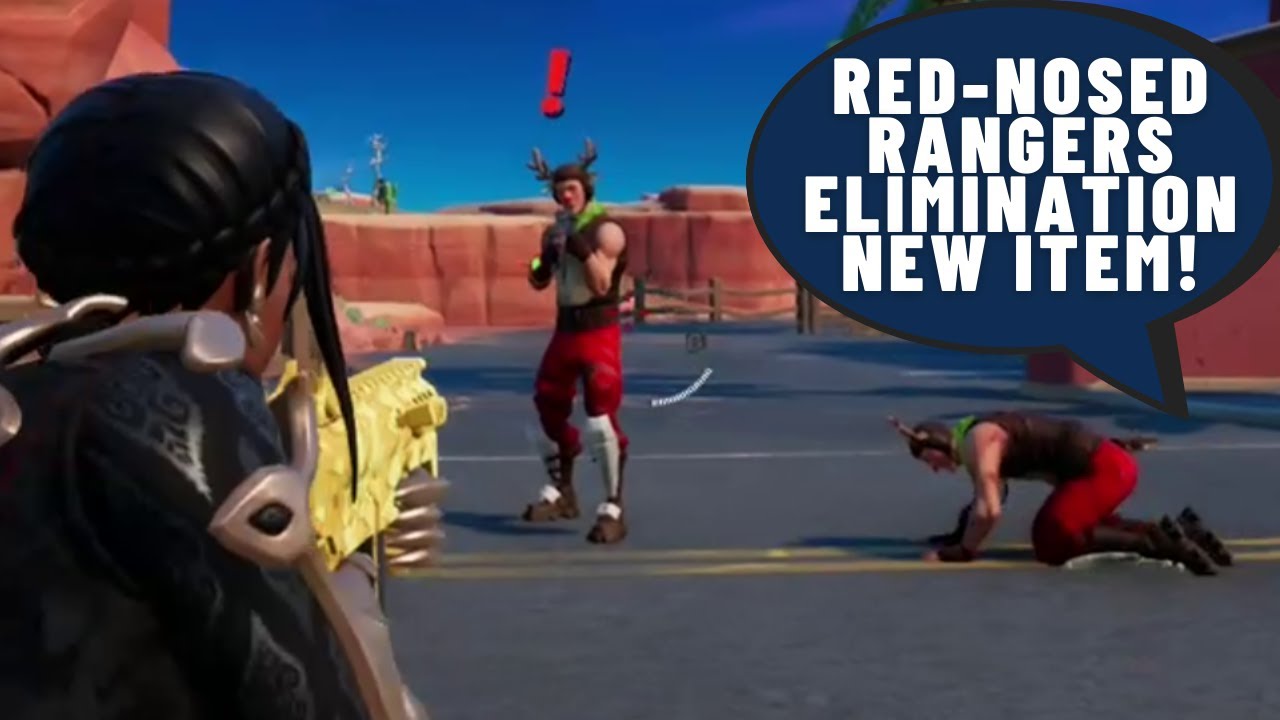 What happens when you Eliminate Red-Nosed Ranger in Fortnite Chapter 3 ...