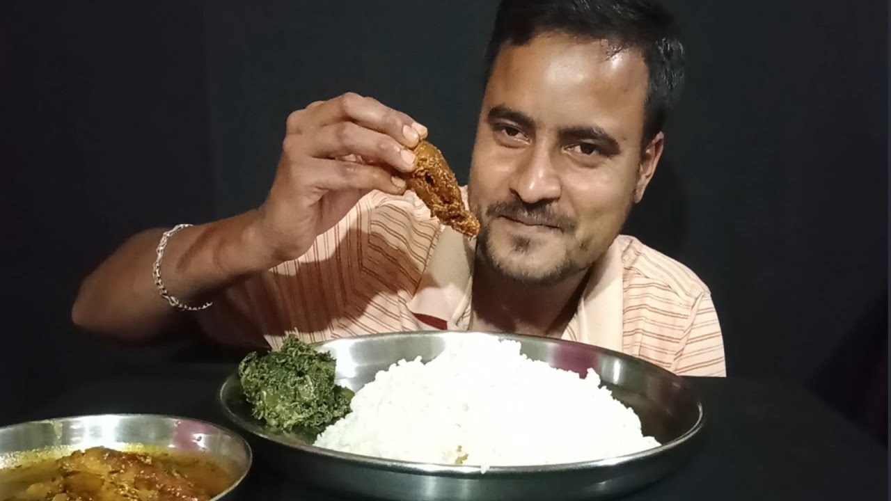 Fish rice eating || Ram eating show || - YouTube