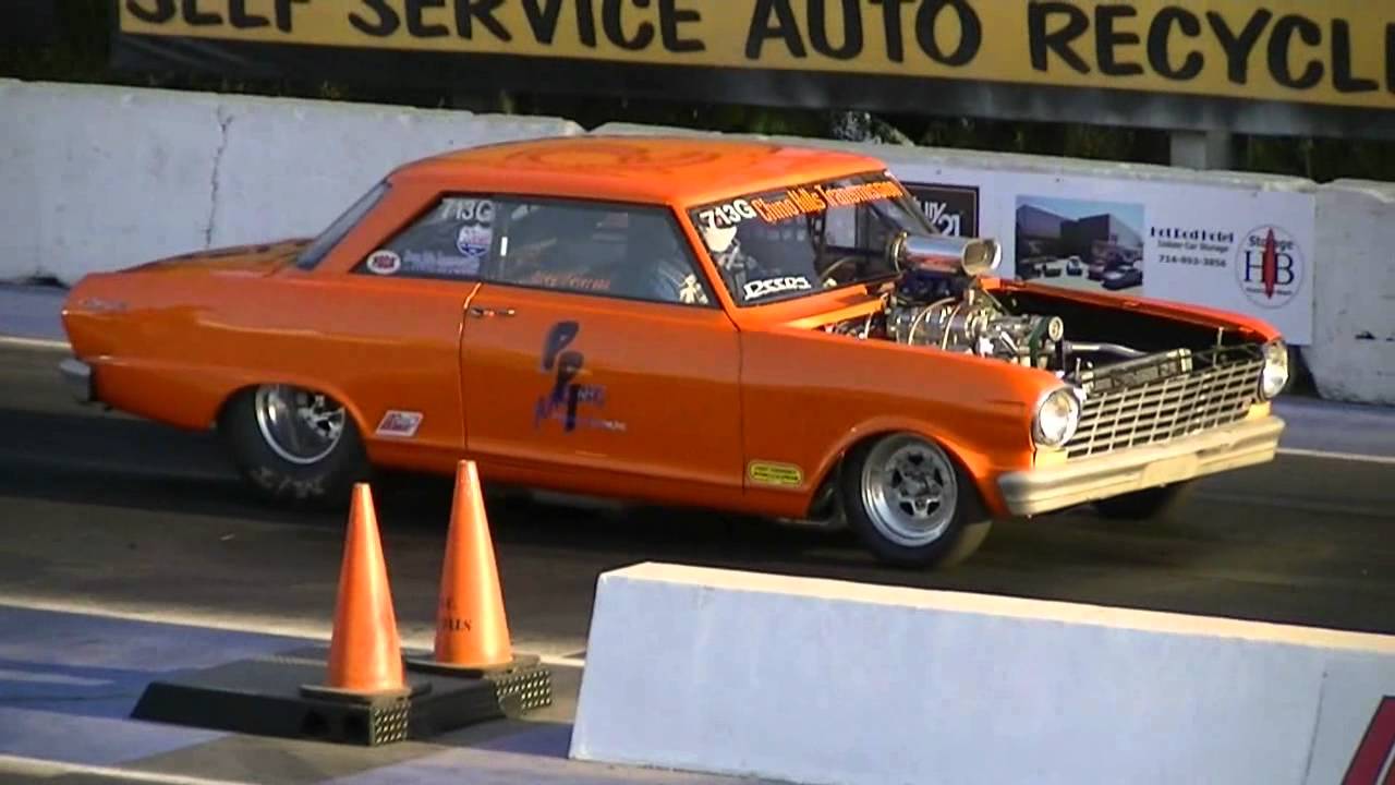 irwindale drag strip ford fairlane chevy nova camaro TNT 5 31 12 - YouTube