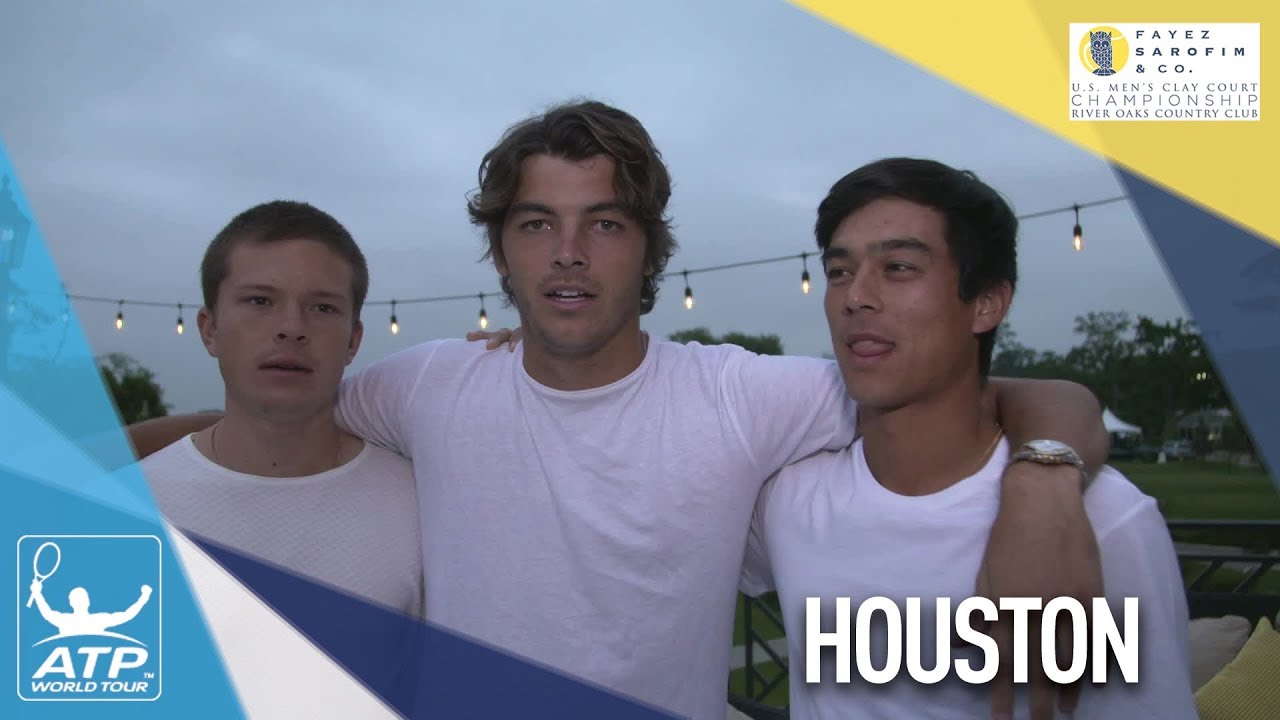 ATP Takes On Houston Players' Party - YouTube