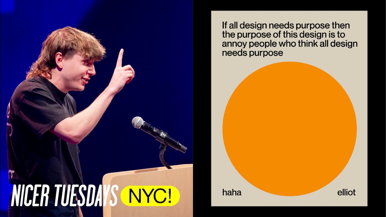A great designer and public speaker, but terrible at speaking to people ...