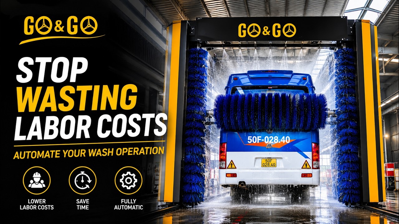 Stop Wasting Labor Costs and Automate Your Wash Operation - YouTube