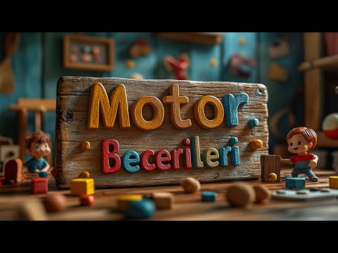 Motor Becerileri Şarkısı | Çocuklar İçin Eğitici ve Neşeli Şarkı - Hareketli, Eğitici Öğretici Şarkı
