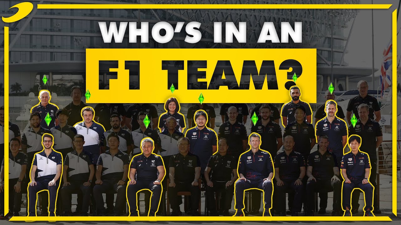 Who Is In A Formula 1 Team & What Do They Do? - YouTube