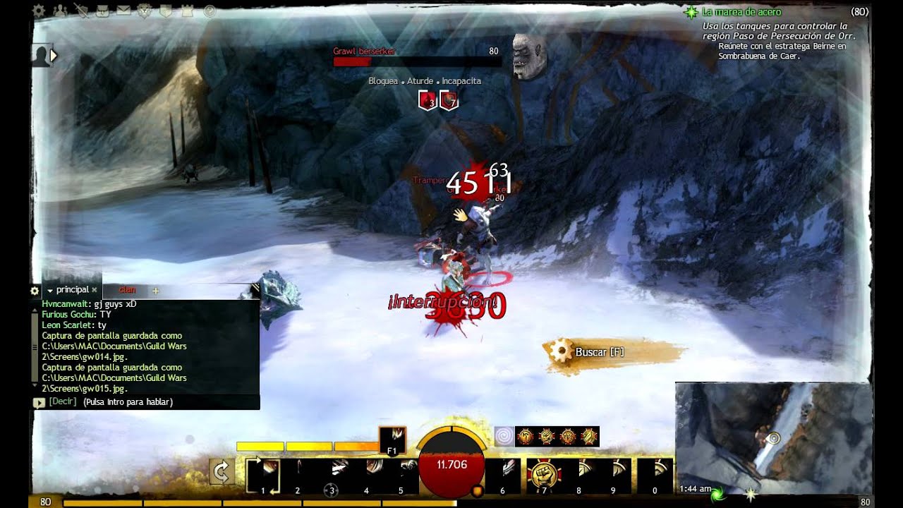 Guild wars 2 Farmeando con los Grawl - YouTube