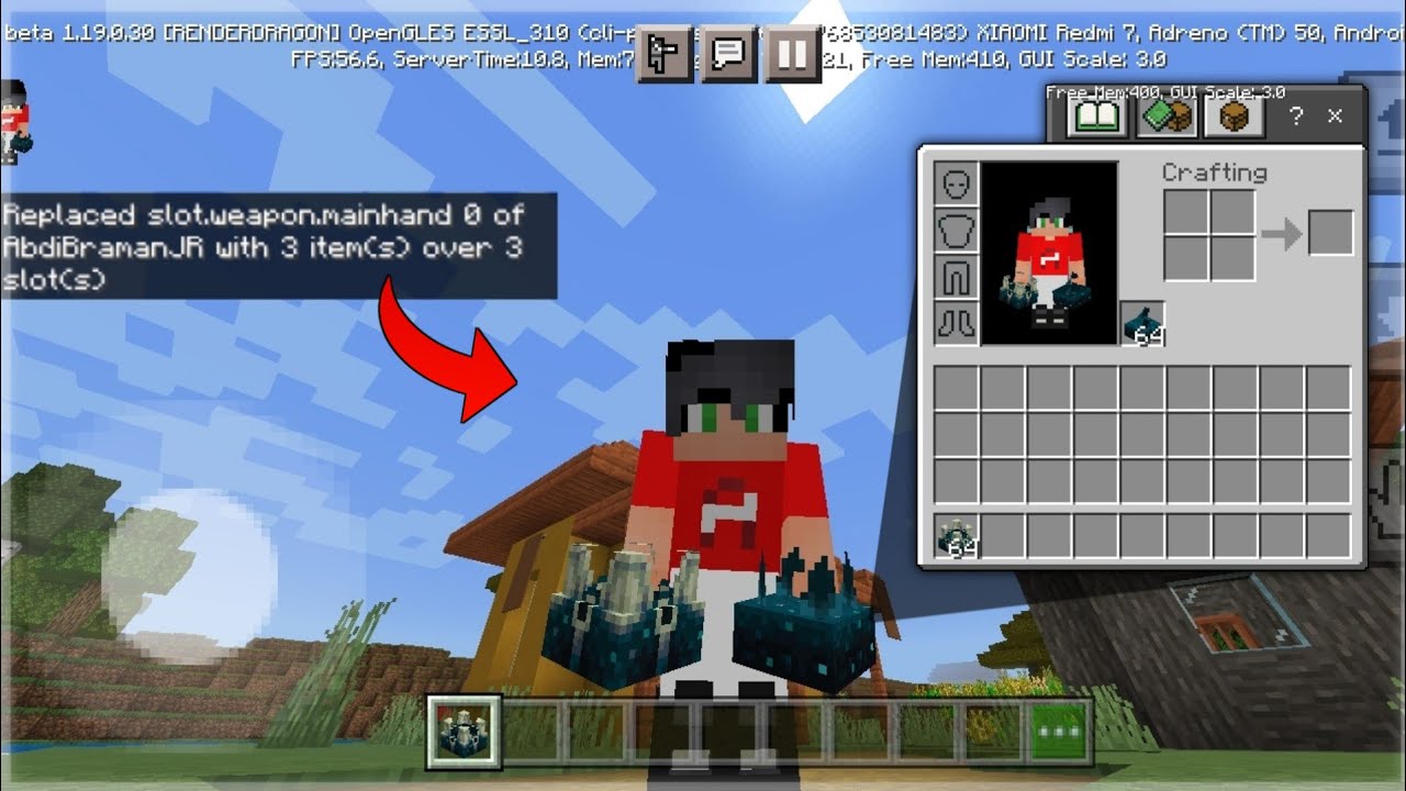 Akhirnya Mojang Menambahkan Fitur MEMEGANG ITEM Di TANGAN KIRI ke MCPE ...