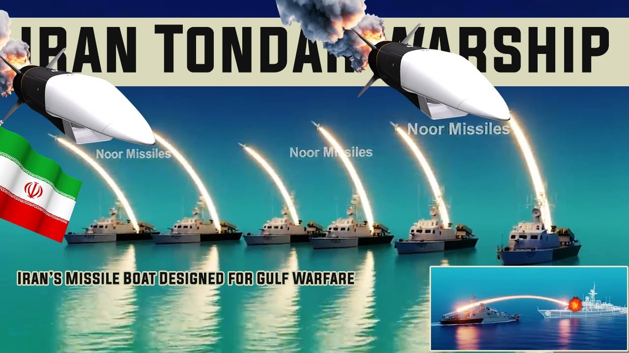 Irans Missile Boat Designed For Gulf Warfare Meet Tondar Warship