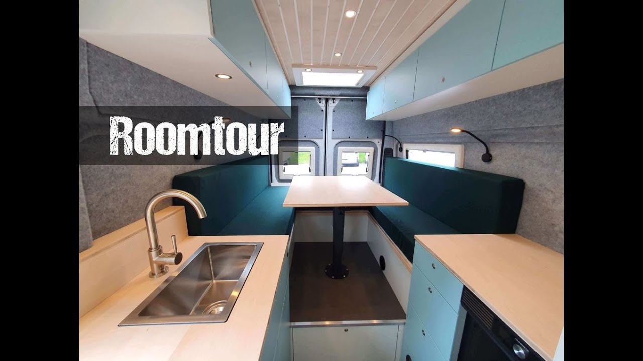 Fiat Ducato Ausbau mit grosser Nasszelle und einer Küche mit Backofen ...