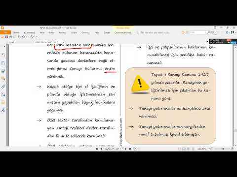 COĞRAFYA - TÜRKİYE'DE SANAYİ VE TİCARET (KONU ANLATIMI) TÜM GRUPLAR (Ahmet Burak KARGI)