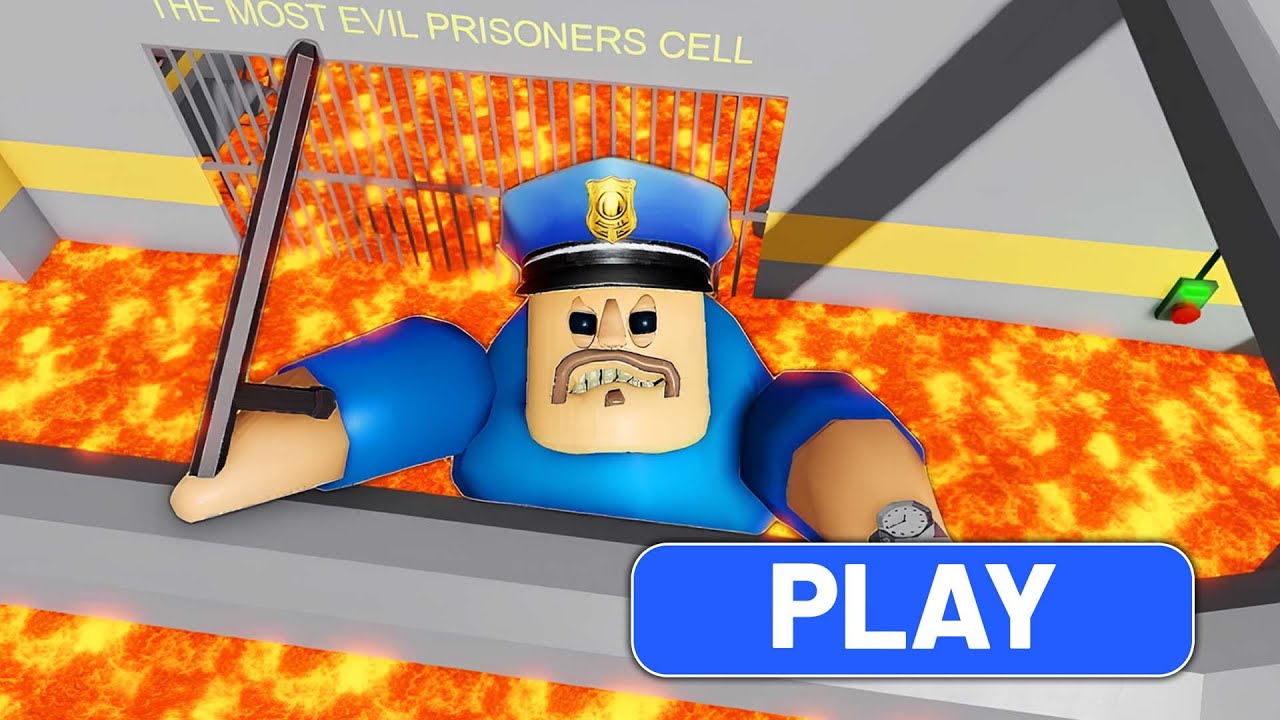 LUFFY Plays BARRY'S PRISON RUN! (LAVA MODE) Obby Roblox Gameplay # ...