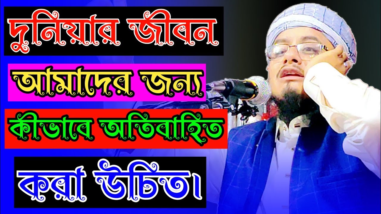 দুনিয়ার জীবন আমাদের জন্য কীভাবে অতিবাহিত করা উচিত। Maulana Abu Mohsin ...