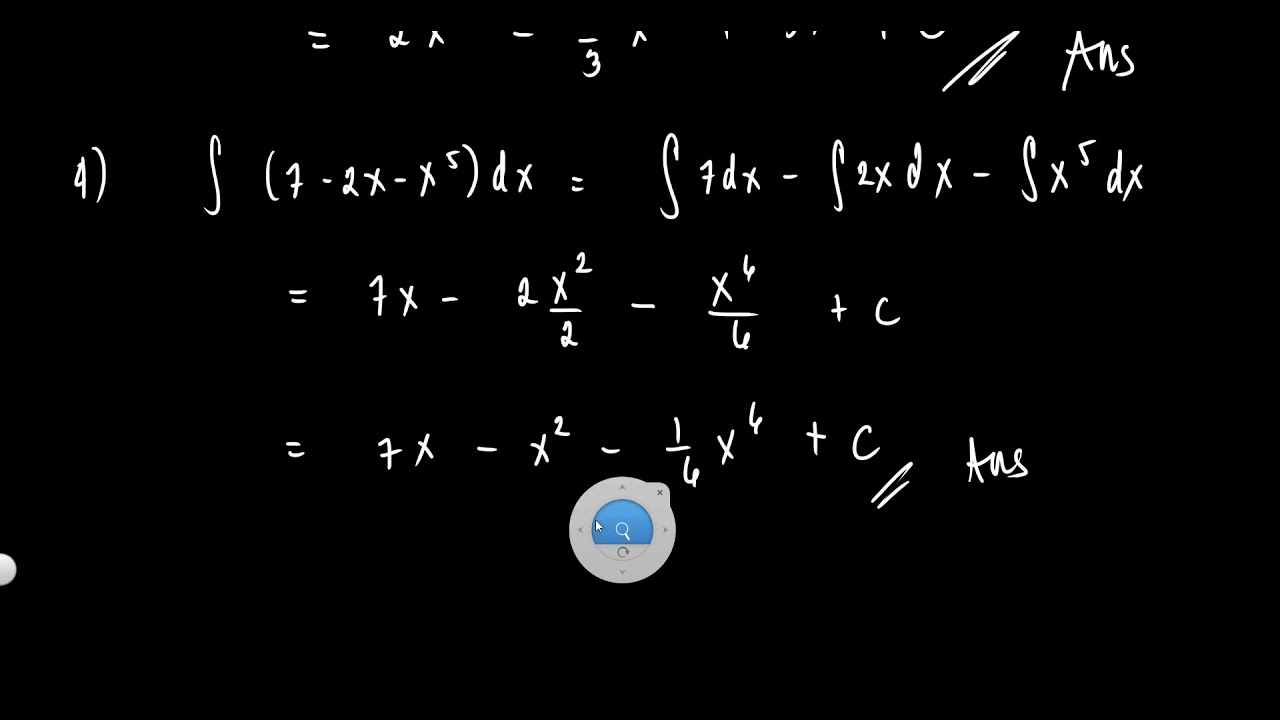 basic integration exercises part 1 - YouTube