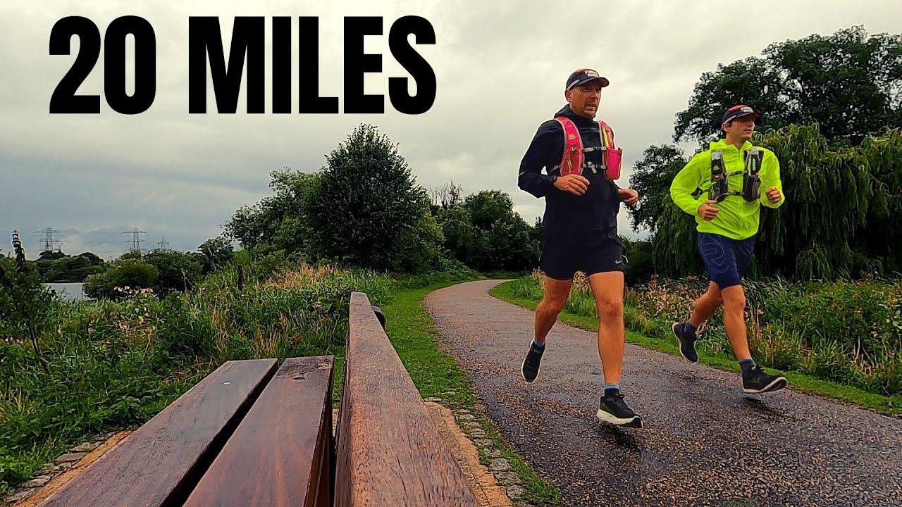 Marathon Training 20 Mile Run - YouTube