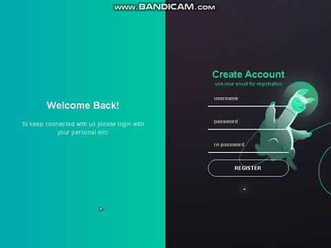 Login panel mta html - YouTube