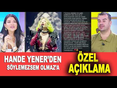 Hande Yener'den 'kemoterapi görüyor' iddialarına yanıt! / Magazin Turu