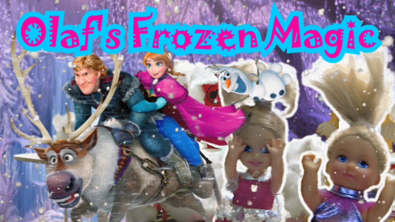 Olaf's Frozen Magic Preview | Frozen Olaf Barbie and Friends Doll ...
