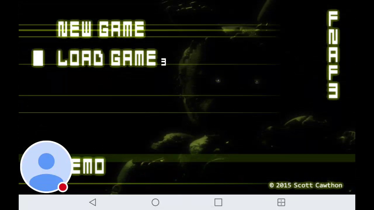 My Five Nights at Freddy's 3 Demo Stream - YouTube