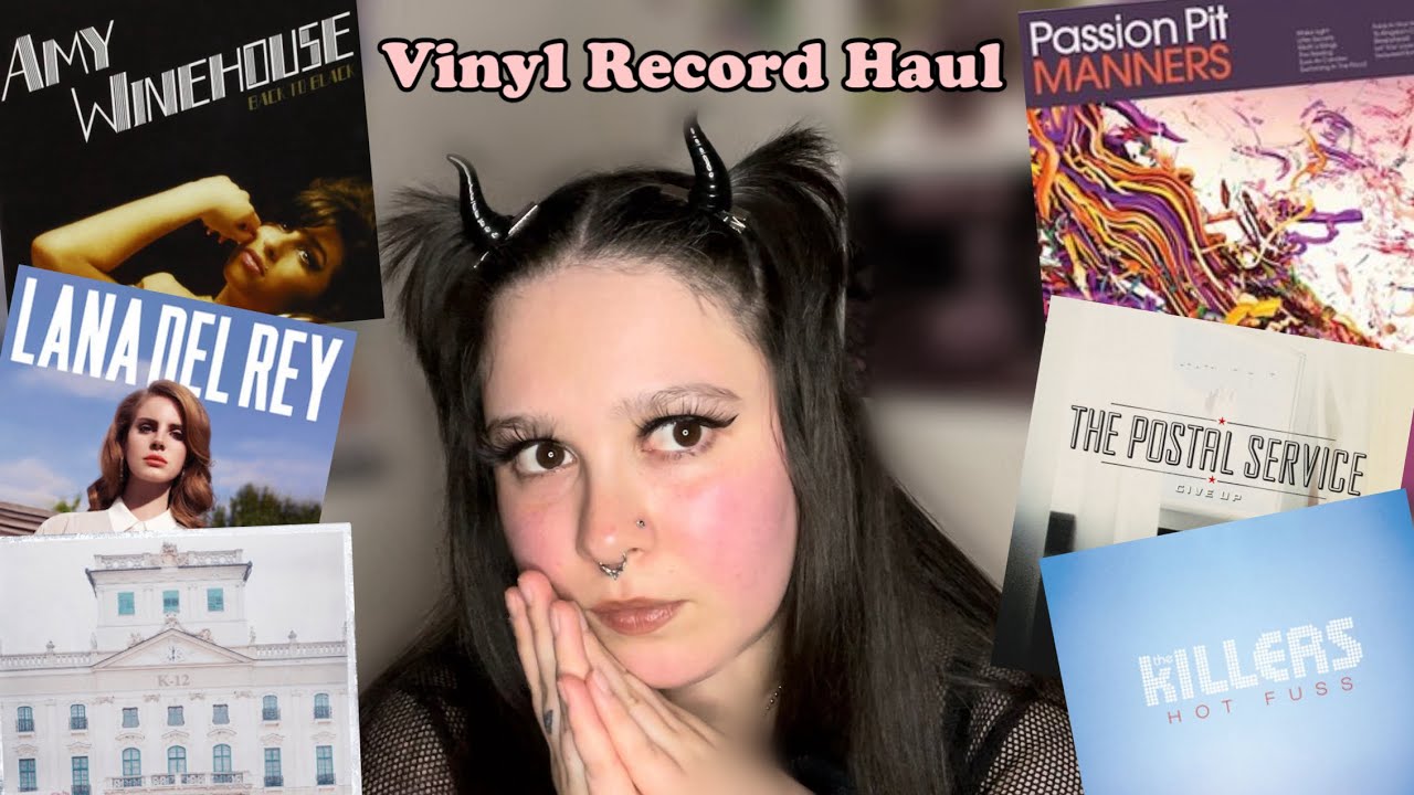 UNBOXING: Vinyl Record Haul (Melanie Martinez, Lana Del Rey, Amy ...