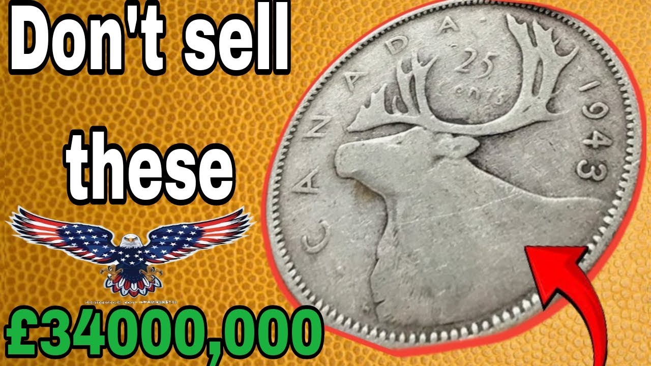 SUPER Rare top 5 Canadian 25 Cents Coins You Can Find in Circulation ...