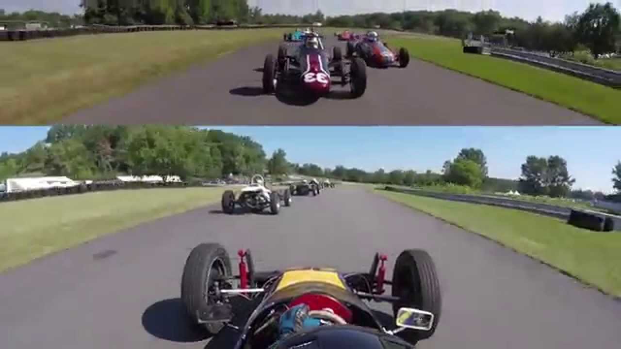 Waterford Hills 2015 Vintage Formula Vee Highlights - YouTube