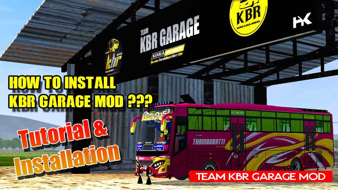 How to install KBR Garage MOD Full Tutorial and Installation - YouTube