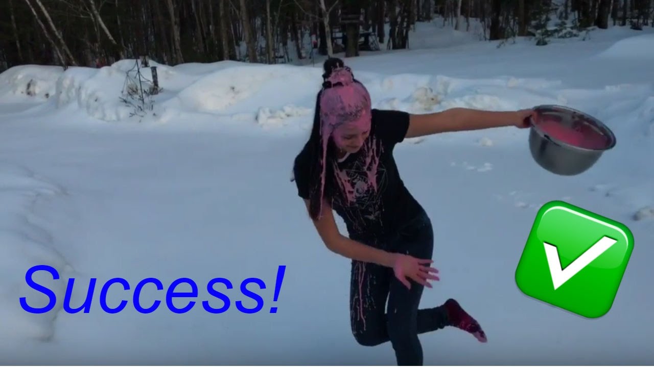 POURING SLIME ON MY HEAD |1,000 Subbies| - YouTube