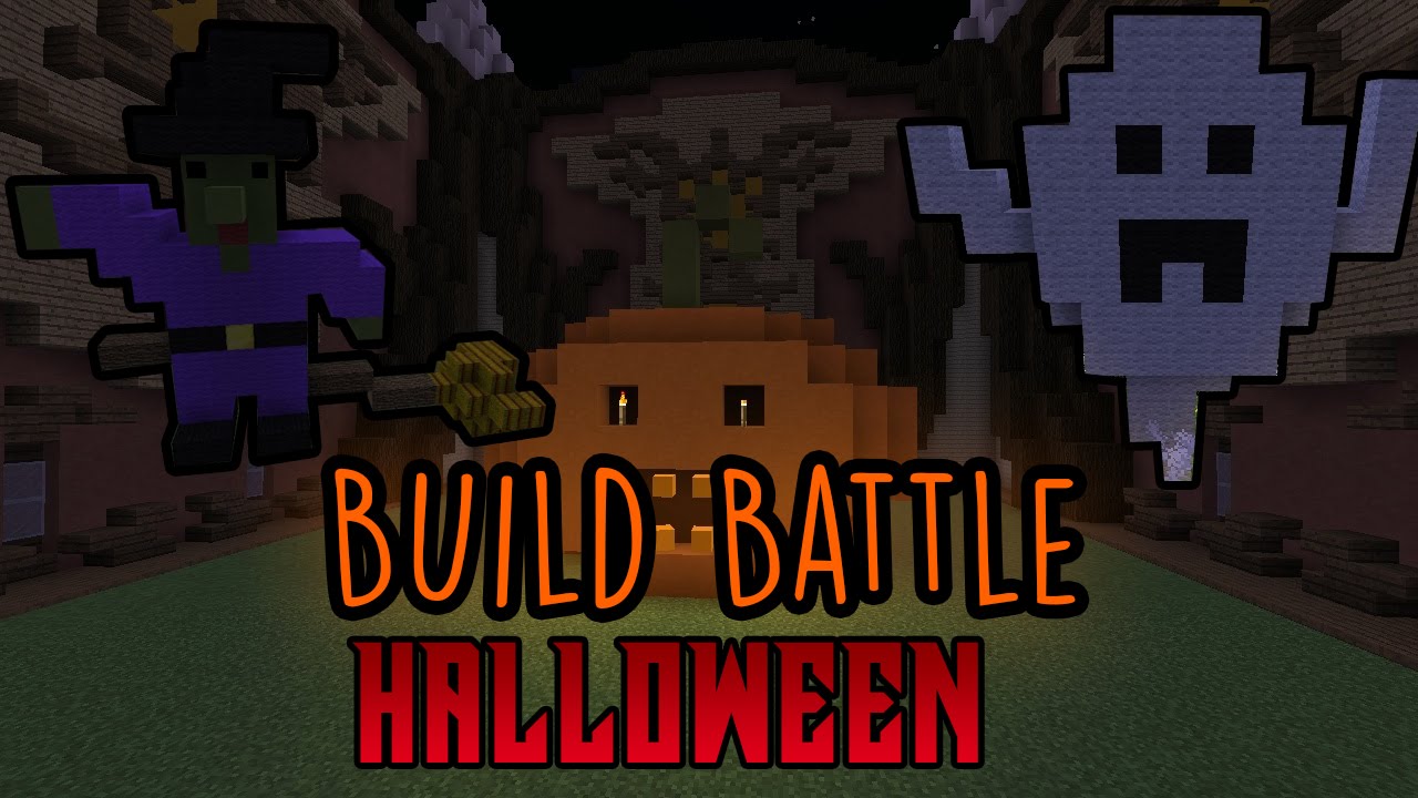 HALLOWEEENNN | Build Battle - YouTube