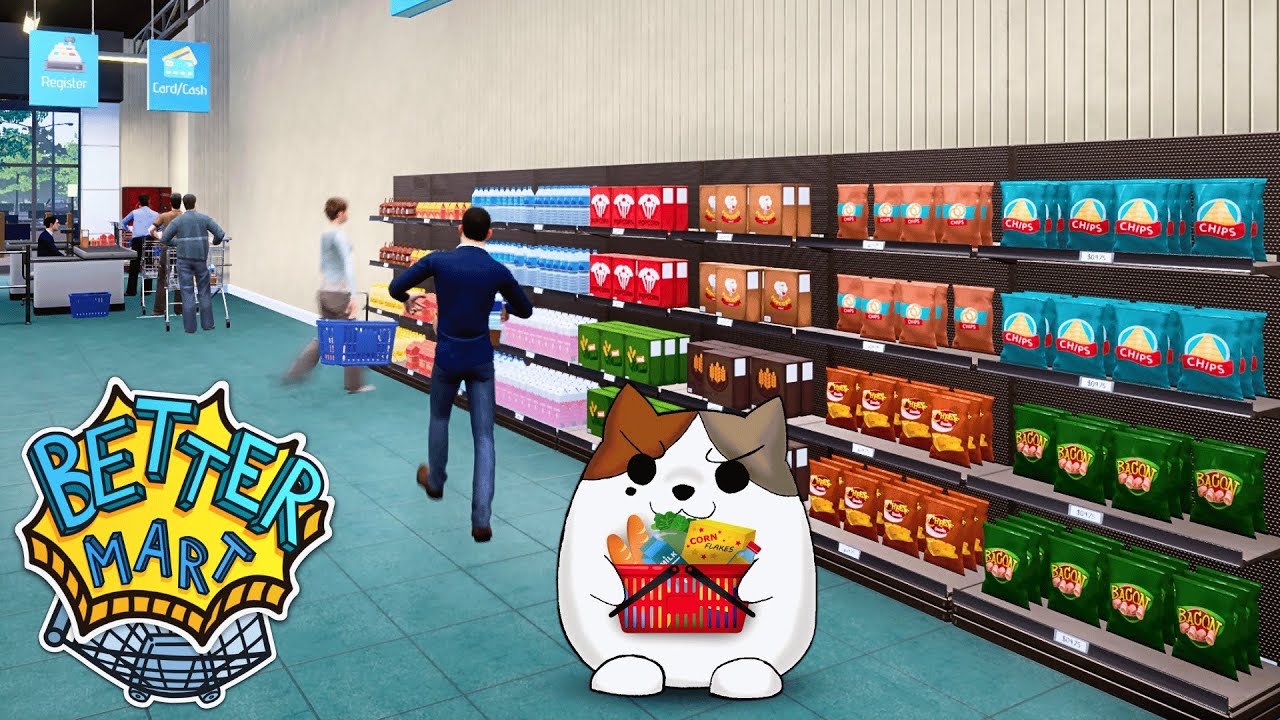 Better Mart Playtest First Look! | New Supermarket Simulator with ...