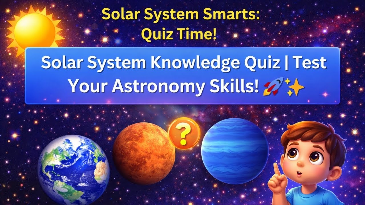 Ace Your Solar System Quiz: Fun Facts & Study Tips! 🌌🪐 - YouTube