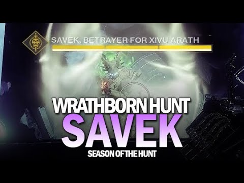 Wrathborn Hunt: Savek [Destiny 2 Beyond Light] - YouTube