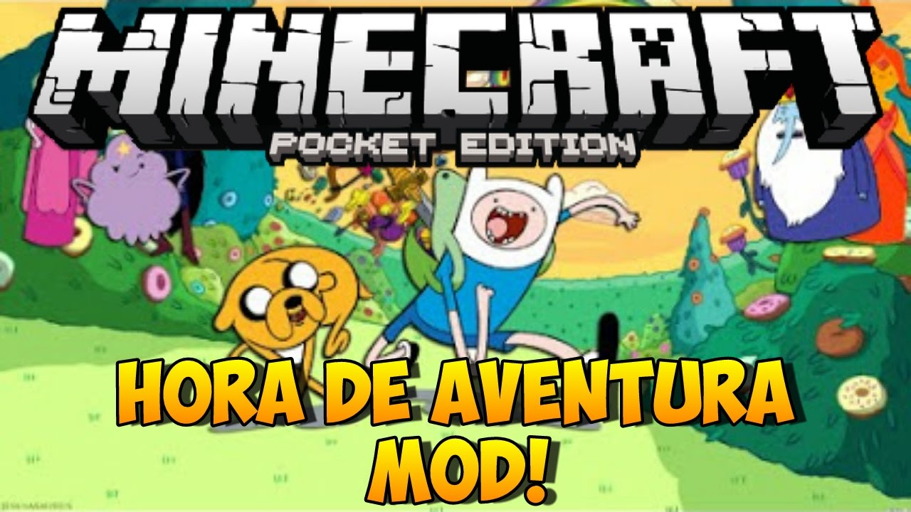 ADVENTURE TIME MOD, HORA DE AVENTURA MOD PARA MINECRAFT PE 0.14.0 ...