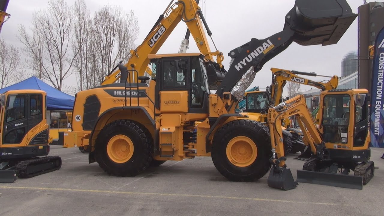 Hyundai HL960A Wheel Loader (2022) Exterior and Interior - YouTube